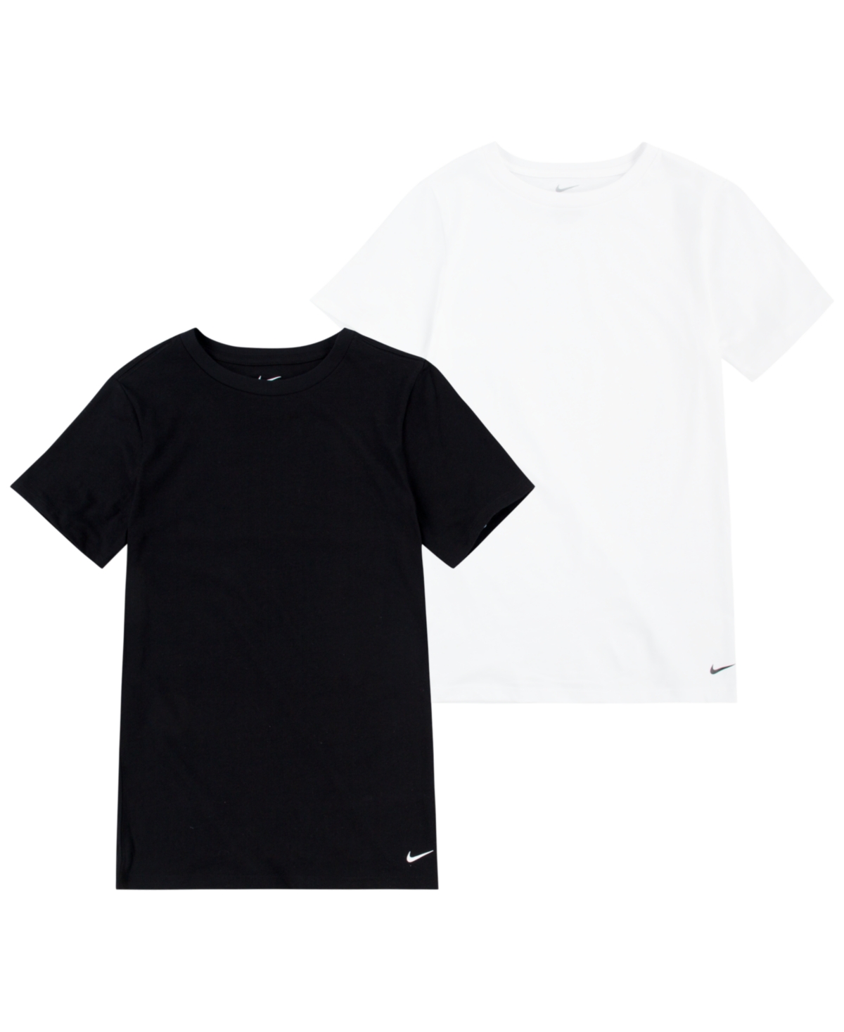 Click here for Nike Boys 2Pk Crew Undershirt - Black/White prices