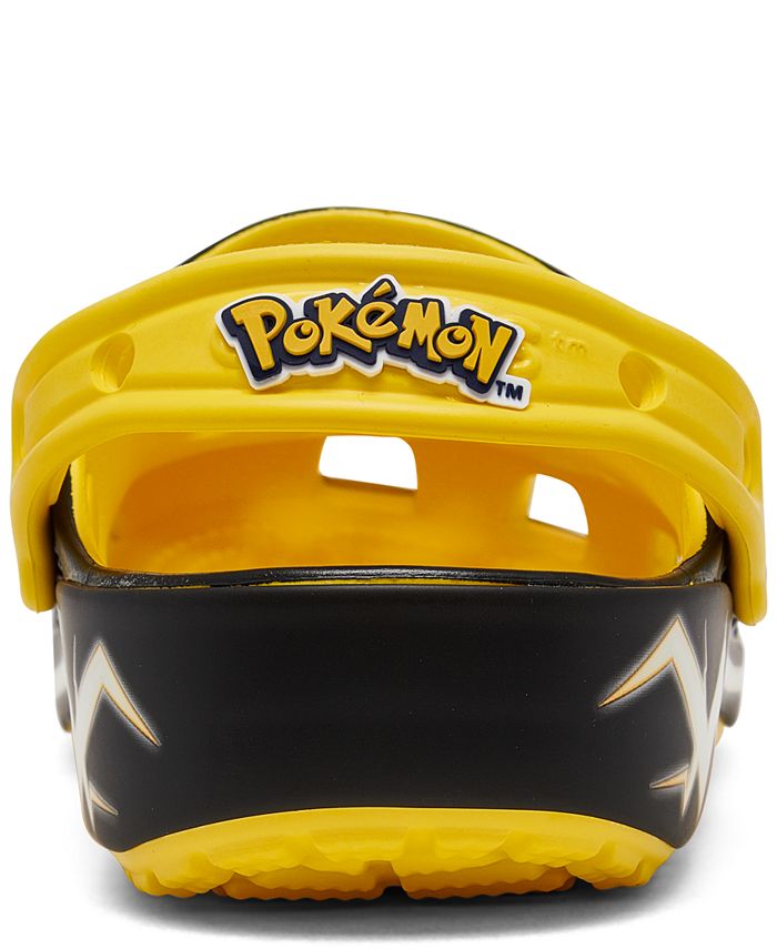 Crocs Pokemon Big Kids’ Pikachu Classic Clogs from Finish Line - Macy's