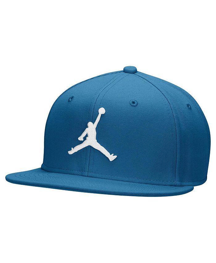 Jordan Men's Blue Pro Jumpman Snapback Hat - Macy's
