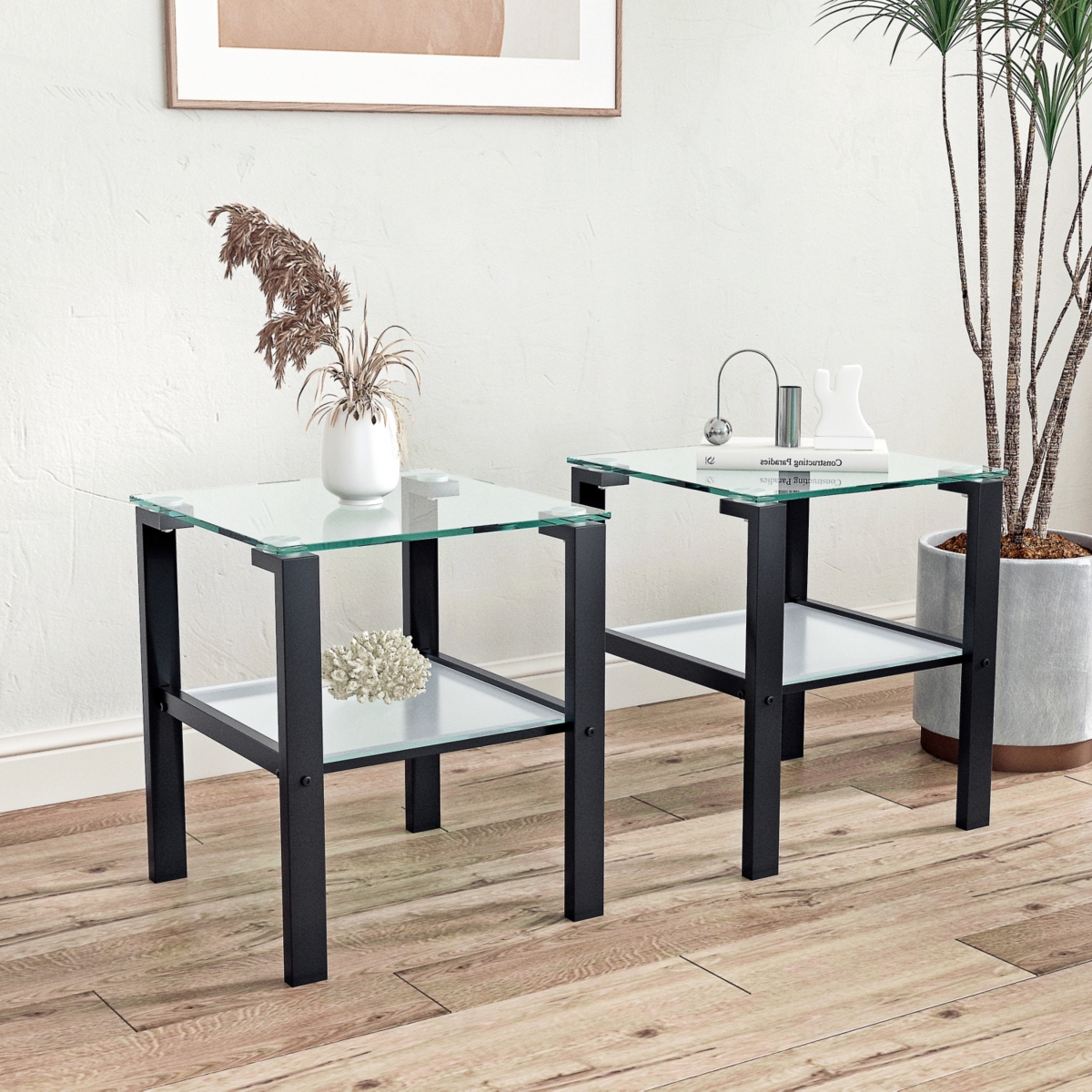 Click here for Streamdale Furniture Small Round Glass Tea Table &... prices