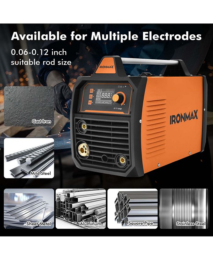 Costway 110/220V Stick Welder 160 Amp Digital Inverter IGBT Welding ...