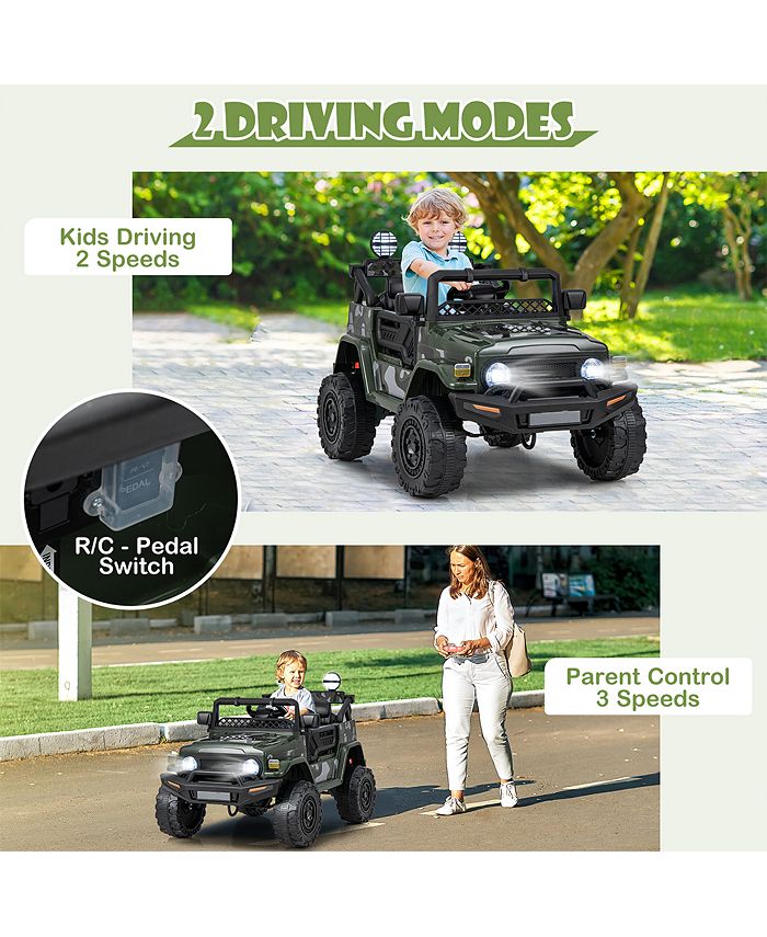 Slickblue 12V 7Ah Licensed Toyota FJ Cruiser Electric Car with Remote ...