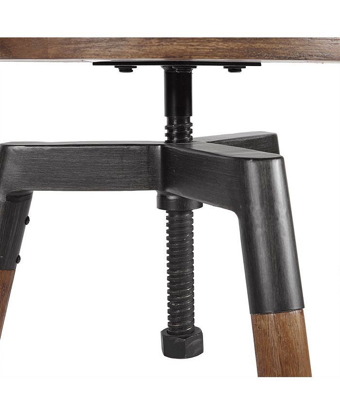 Simplie Fun Frazier Counter Stool Barstool (Adjustable Height) - Macy's