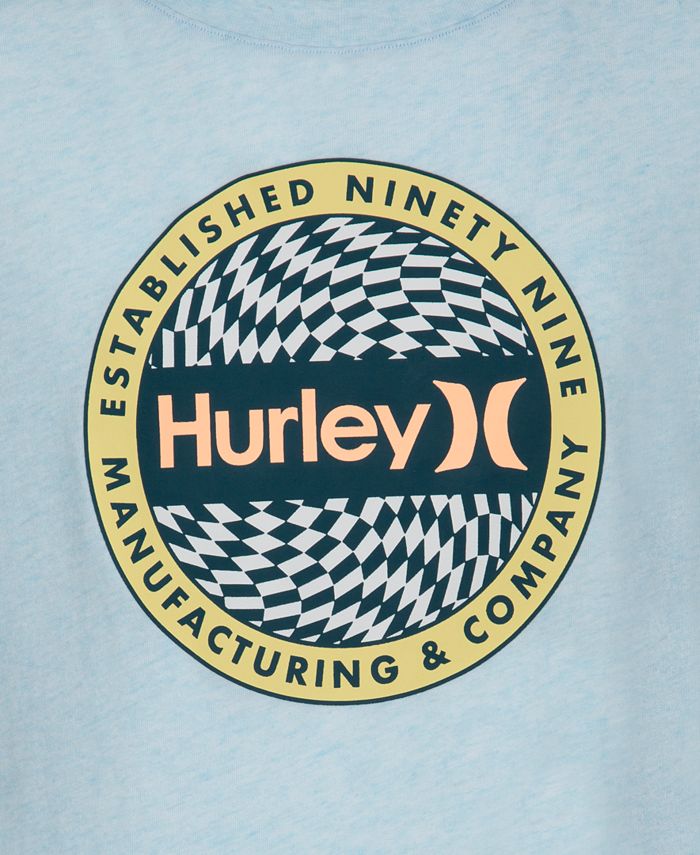 Hurley Big Boy Vortex Check Tee - Macy's