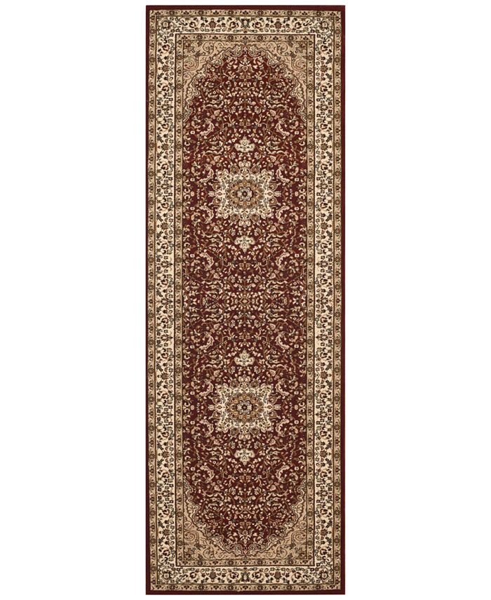 Kenneth Mink CLOSEOUT! KM Home Area Rug, Princeton Ardebil Red 2'7" x 7 ...