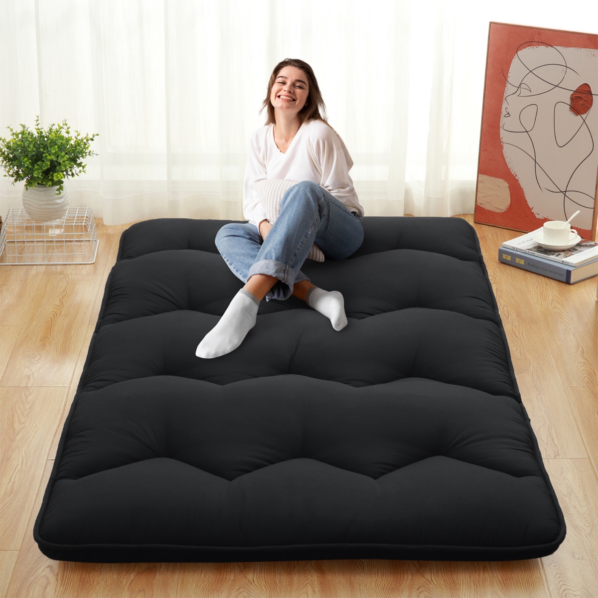 Click here for Caromio Futon Mattress Full Size  Floor Mattress P... prices