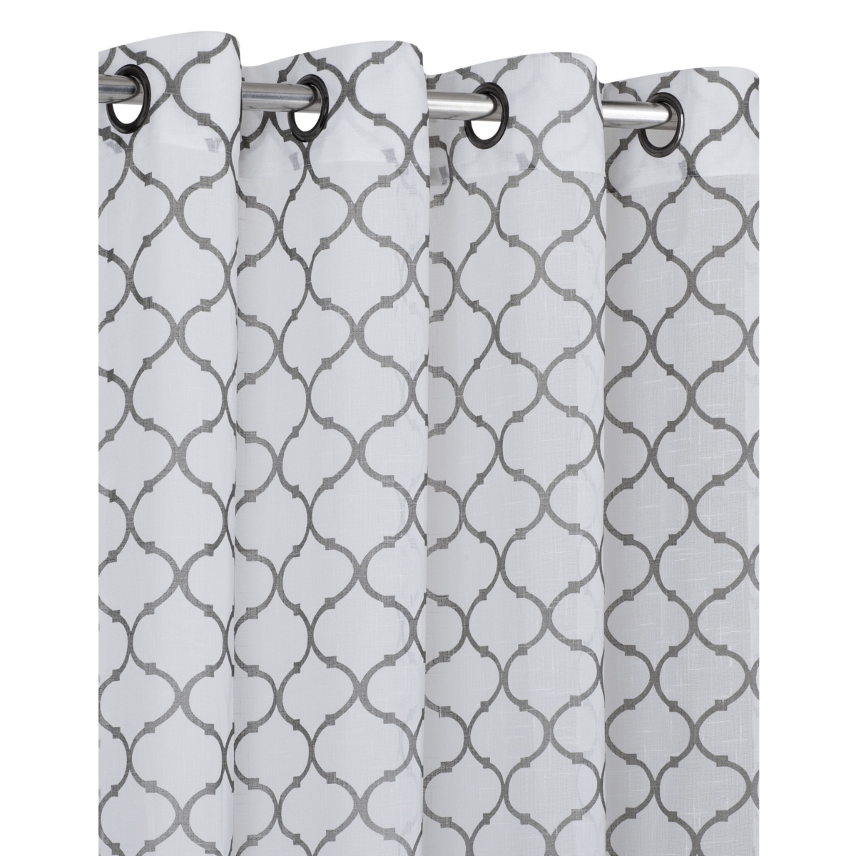 Click here for Kate Aurora Shabby Chic Living 2 Pack Semi Sheer F... prices