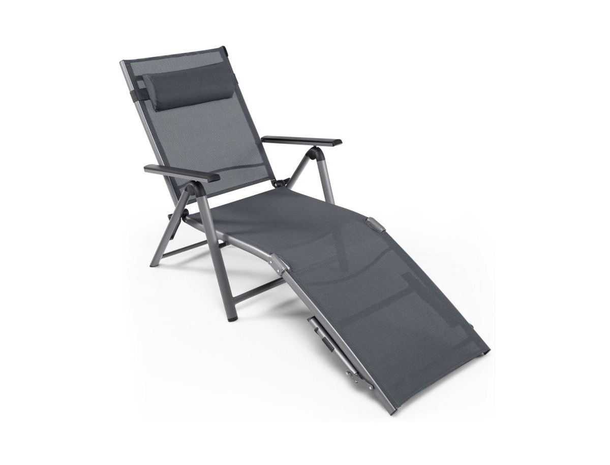 Click here for Slickblue Outdoor Aluminum Chaise Lounge Chair wit... prices