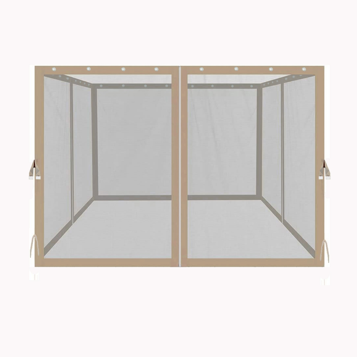 Click here for Streamdale 10x10 ft Gazebo Mosquito Netting with Z... prices