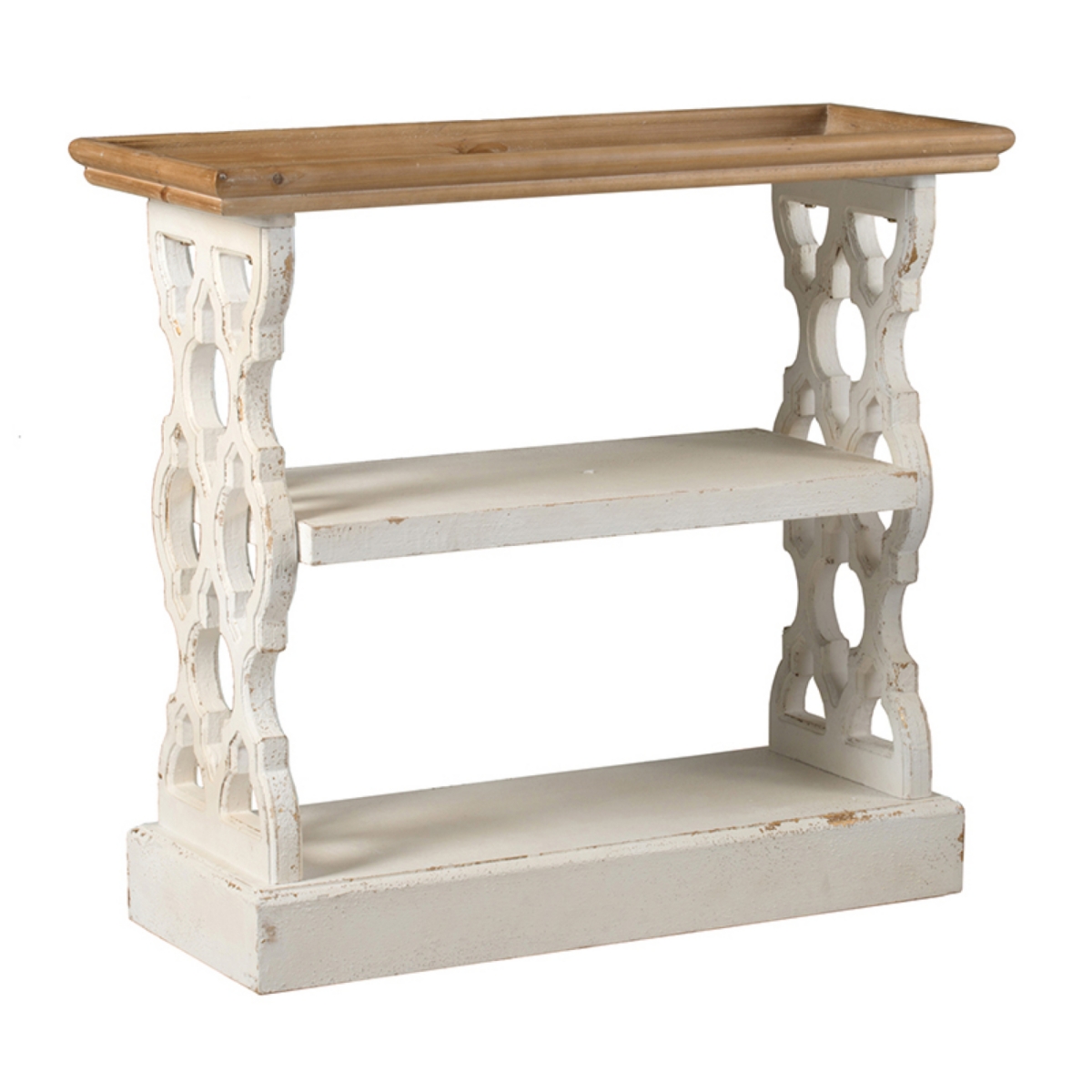 Click here for Streamdale Furniture 35.5 X 14 X 32 Distressed Whi... prices