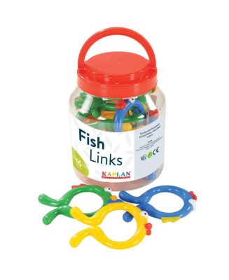 Edushape Ltd Fishies Plastic Links - 16 piece - Macy's