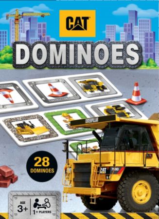 Masterpieces CAT - Caterpillar 28 piece Picture Dominoes for Kids - Macy's