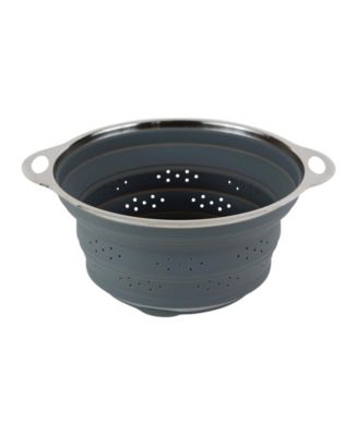 RSVP International Endurance Silicone Stainless Steel Collapsible ...