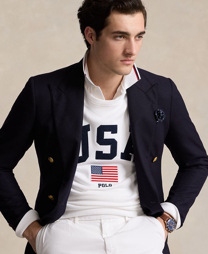 Polo Ralph Lauren Men's Team USA Fleece Sweatshirt - Macy's