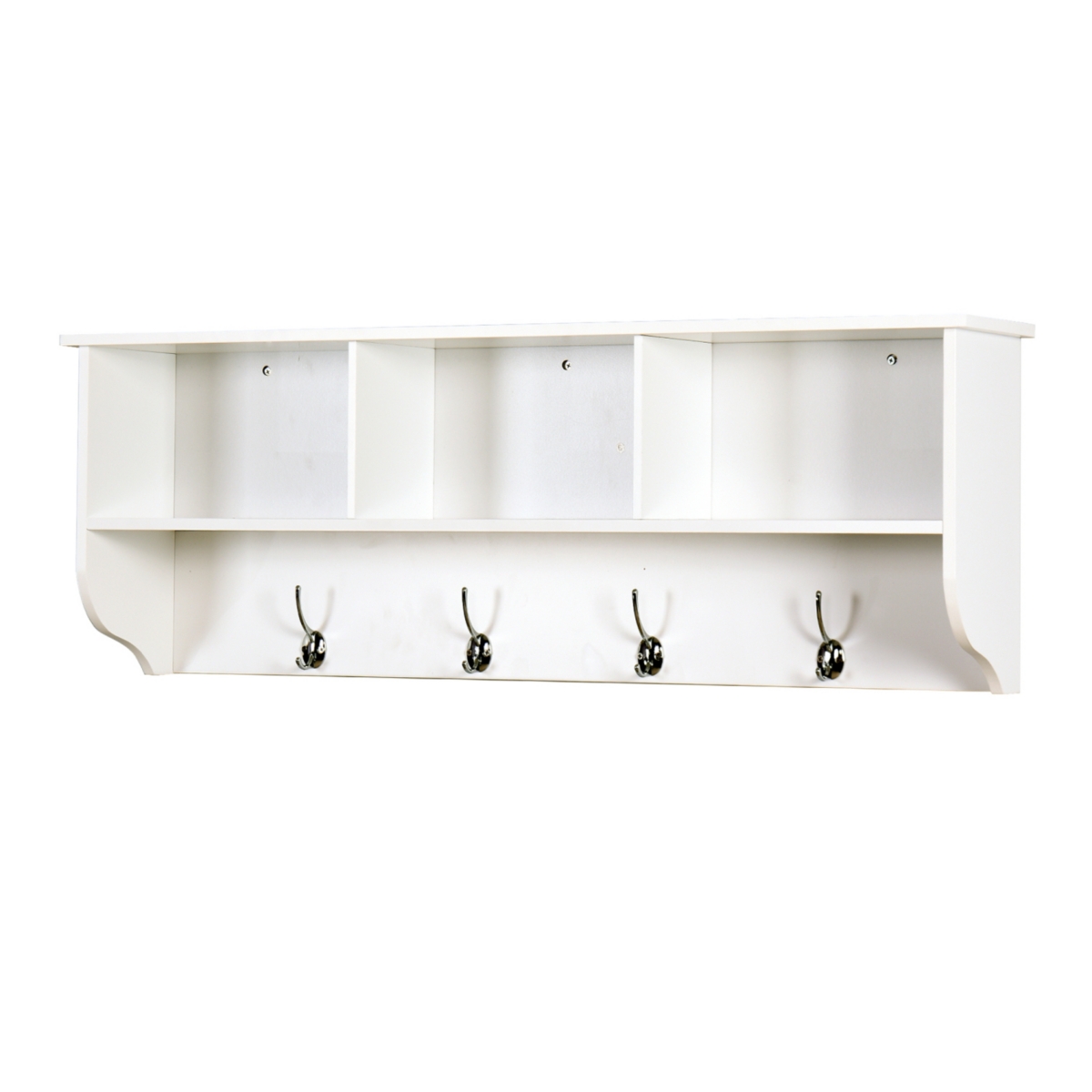 Click here for Streamdale Furniture White Entryway Wall Mounted C... prices