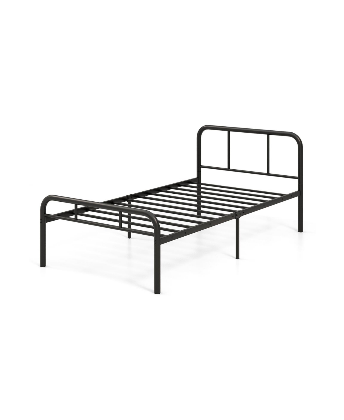 Click here for Modern Metal Platform Bed with Headboard and Footb... prices