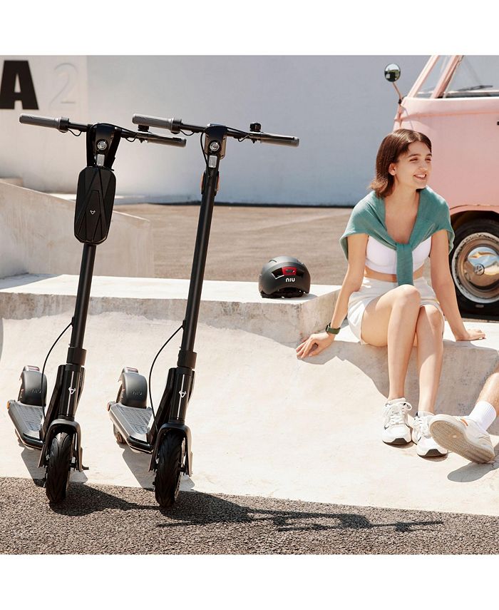 NIUTECH NIU KQi1 Pro Portable Electric Kick Scooter in Gray - Macy's