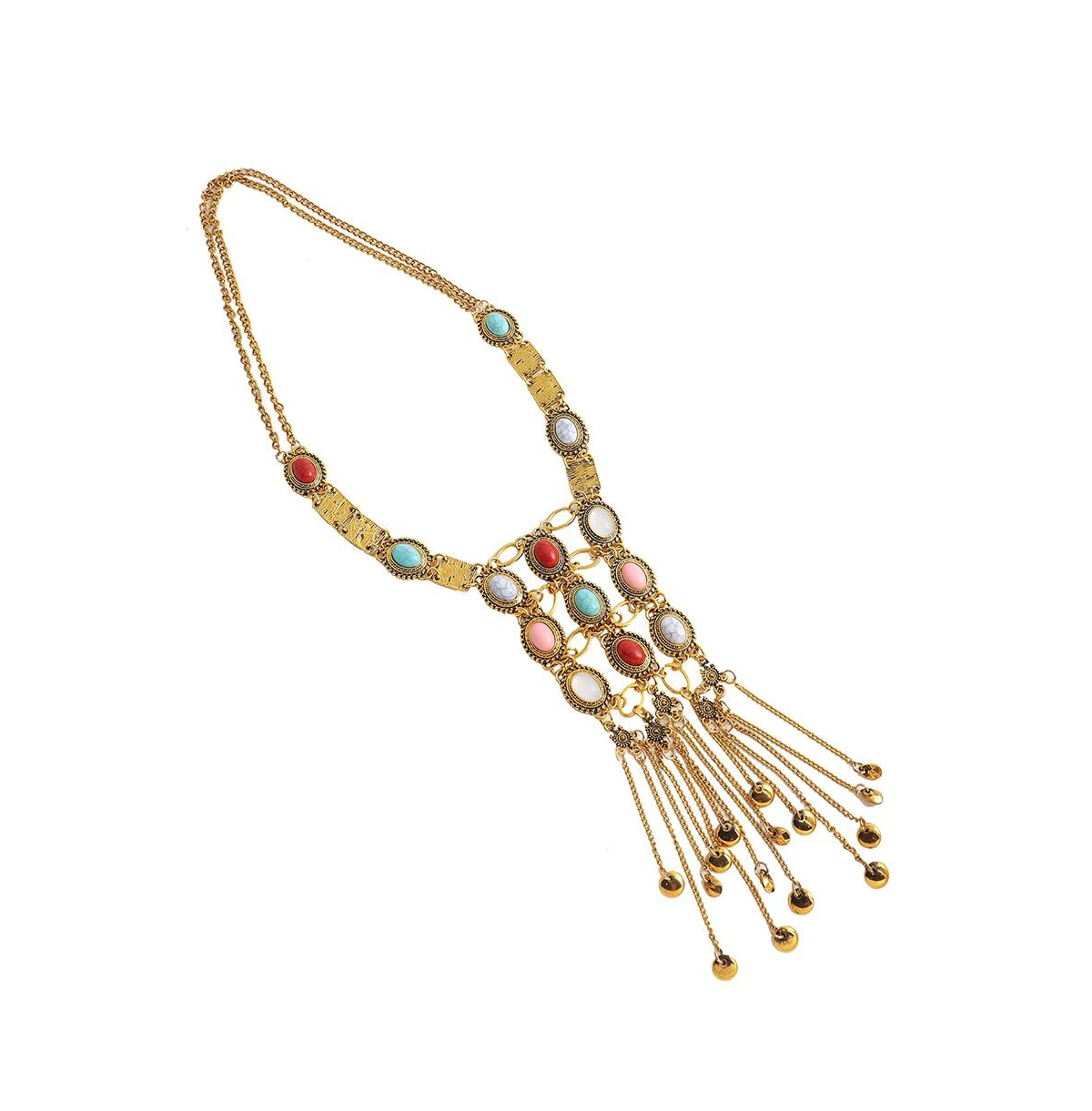Click here for Sohi Womens Regal Statement Necklace - Gold prices