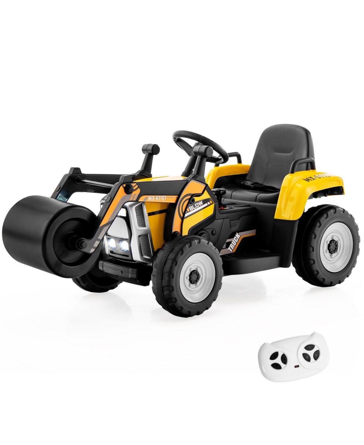 Click here for Slickblue 12V Kids Ride on Road Roller with 2.4G R... prices