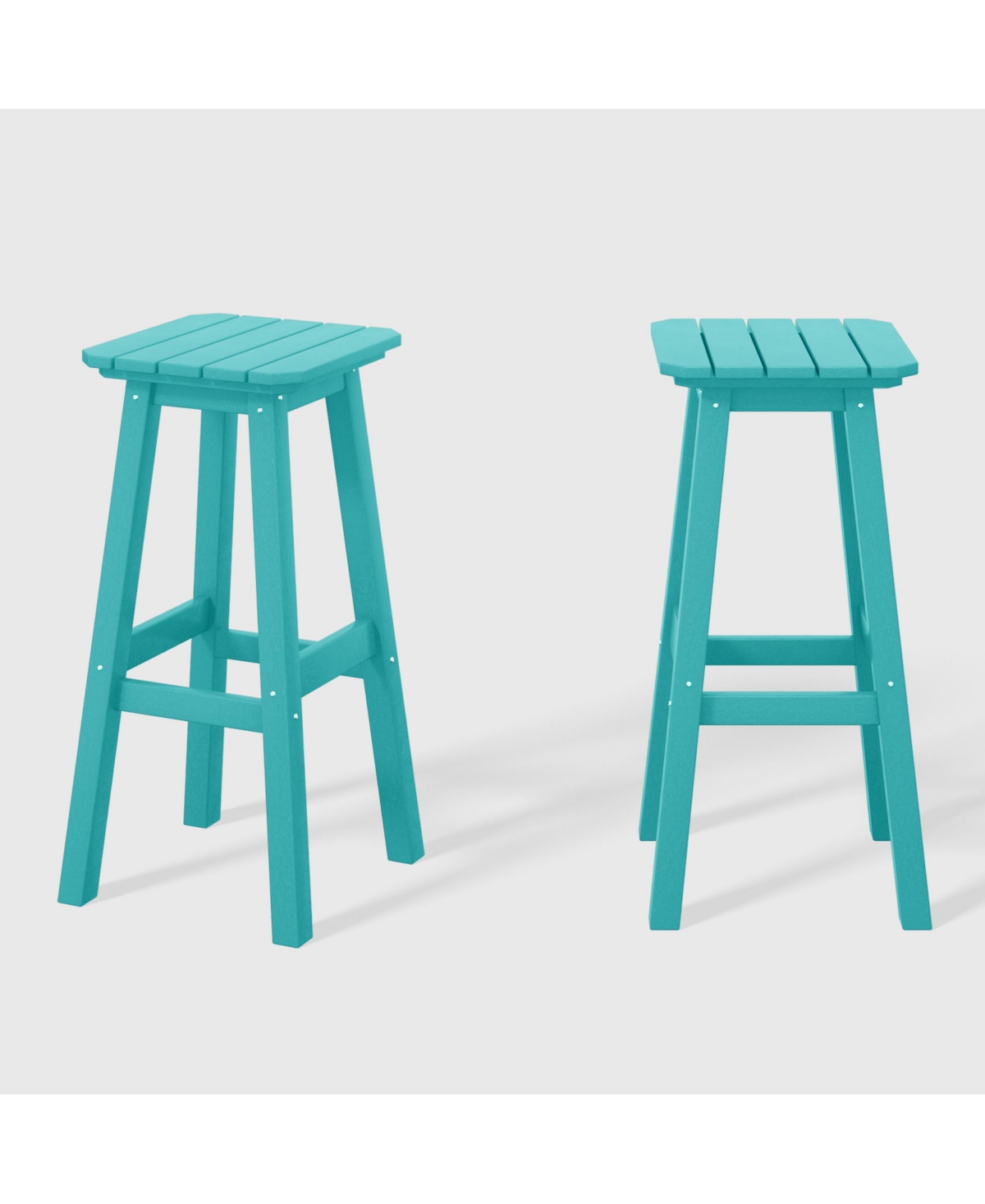 Click here for WestinTrends 29 Hdpe Outdoor Patio Square Bar Stoo... prices