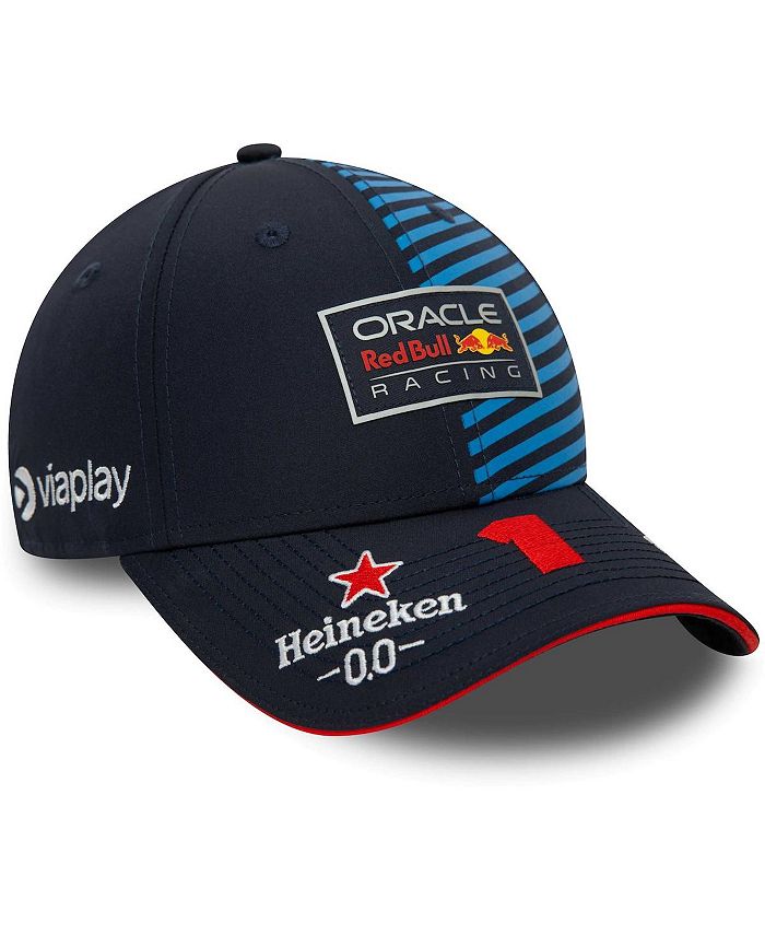 New Era Men's Max Verstappen Navy Red Bull Racing Driver 9FORTY ...
