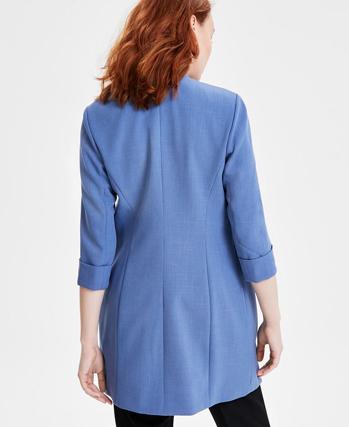 Kasper Women's Open-Front Crepe Topper Jacket - Macy's
