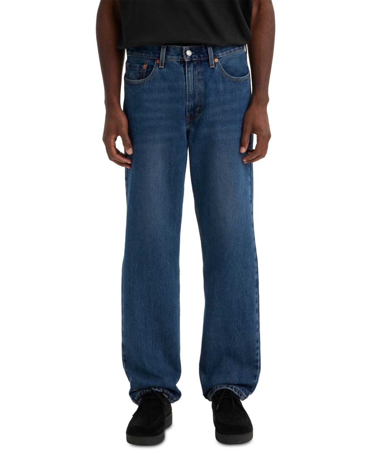 Click here for Levis Mens 505 Regular Fit Stretch Jeans - Around... prices