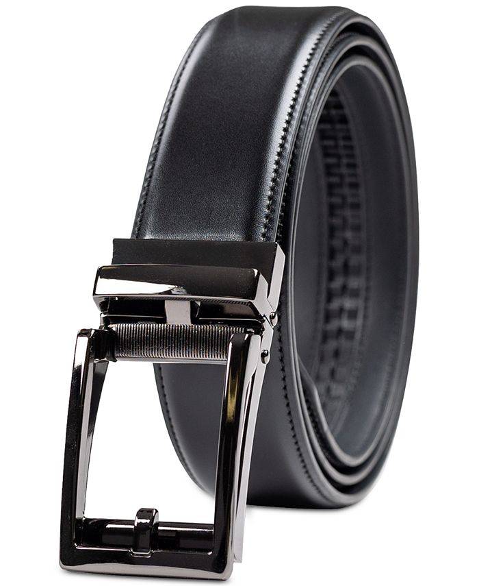 Alfani Men's Track-Lock Belt, Created for Macy's - Macy's