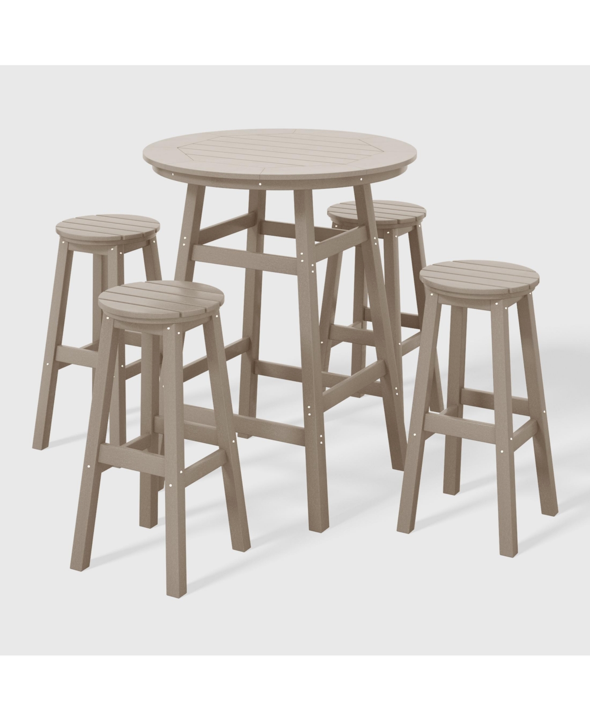 Click here for WestinTrends 5-Piece Hdpe Outdoor Patio Dining Bar... prices