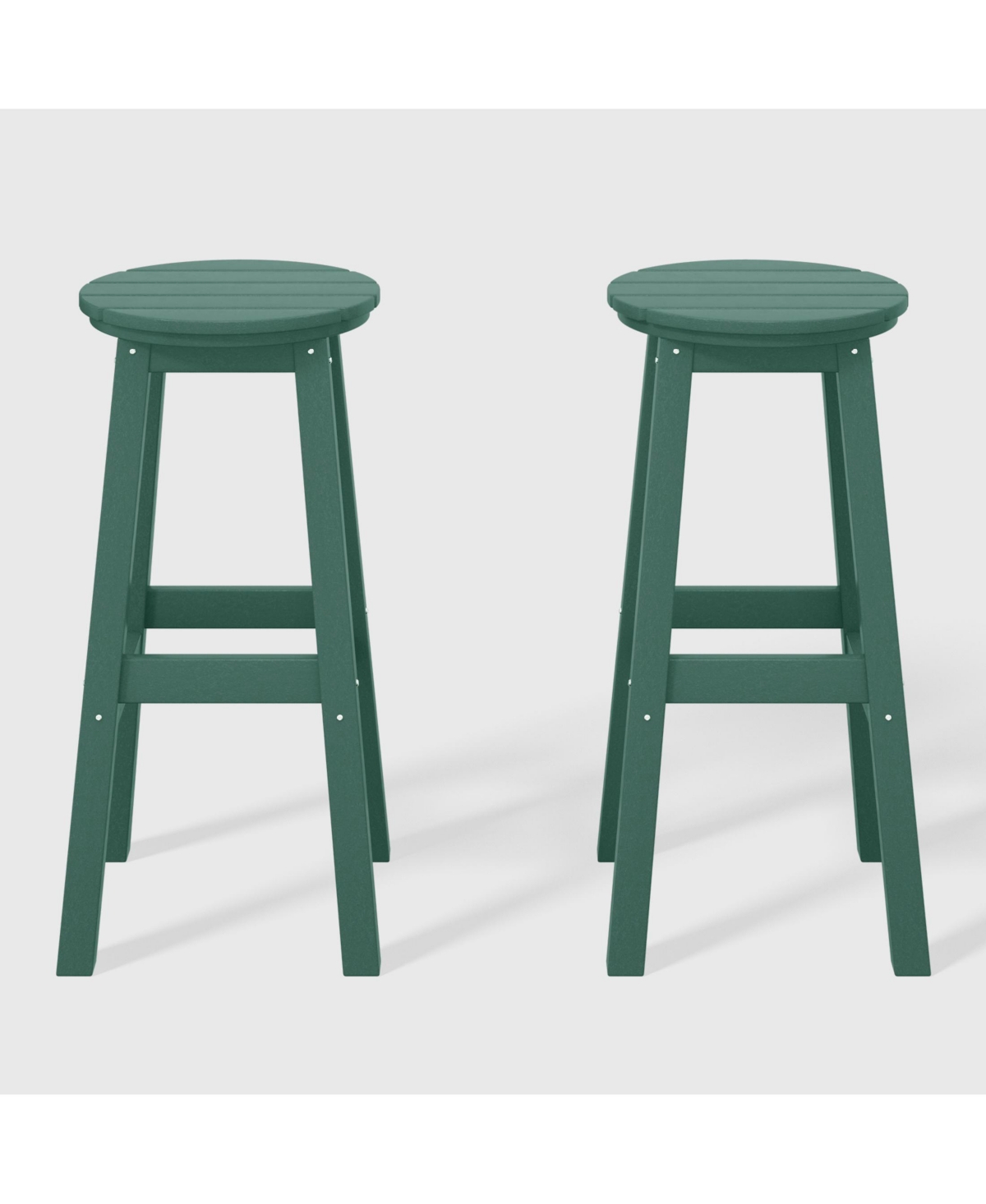 Click here for WestinTrends 29 Hdpe Outdoor Patio Round Bar Stool... prices