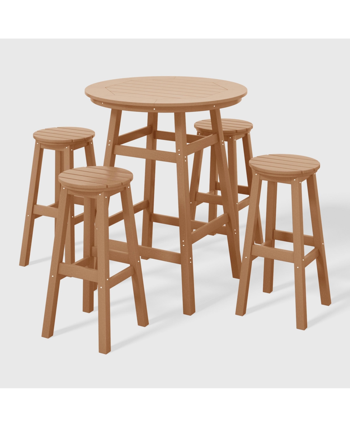 Click here for WestinTrends 5-Piece Hdpe Outdoor Patio Dining Bar... prices