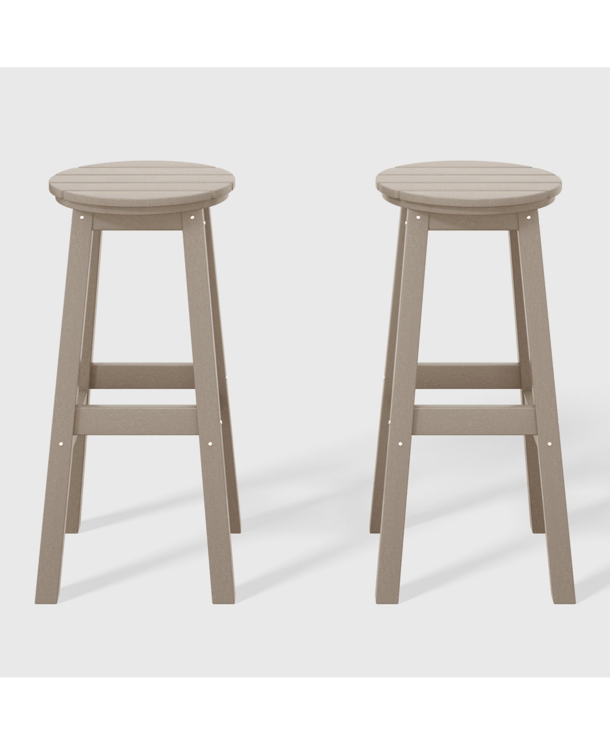 Click here for WestinTrends 29 Hdpe Outdoor Patio Round Bar Stool... prices