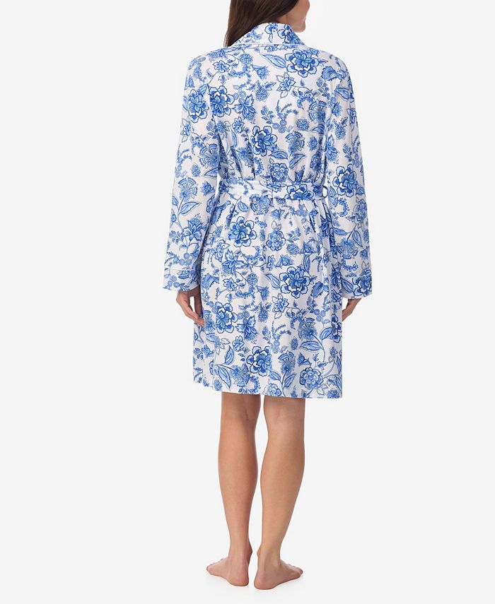 Aria Women's Short Wrap Robe - Macy's