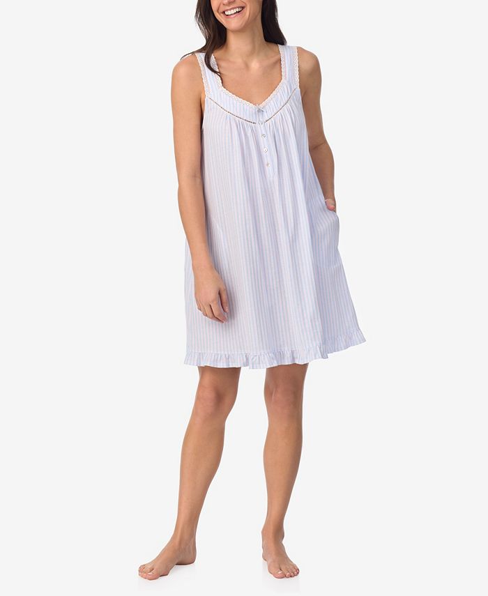 Aria Women's Sleeveless Short Chemise - Macy's