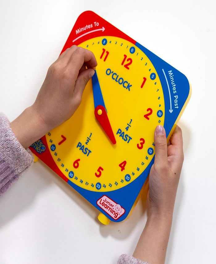 Junior Learning What's the Time Geared Learning Clock - Macy's