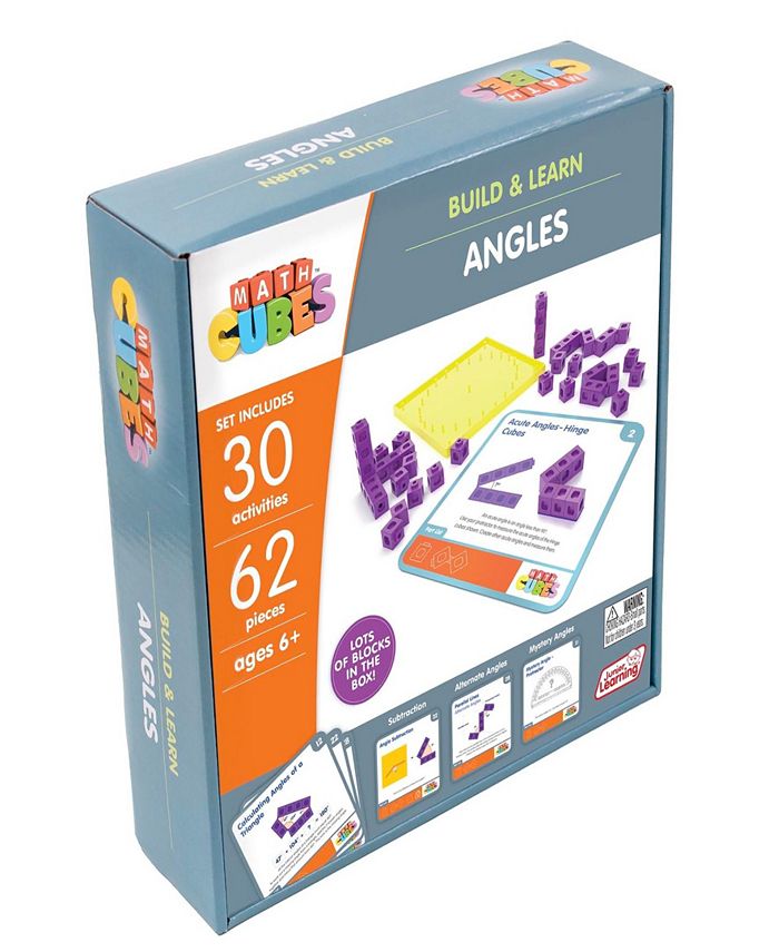 Junior Learning Mathcubes - Angles Activity Set - Macy's
