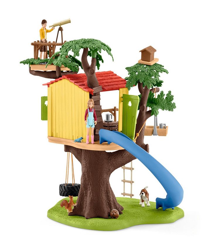 Schleich Farm World Adventure Tree House Playset - Macy's