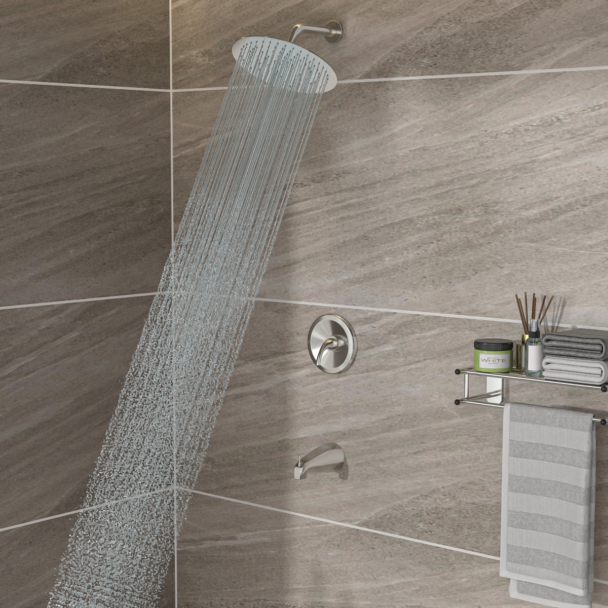Click here for 10" Rain Shower Head Systems With Waterfall T... prices
