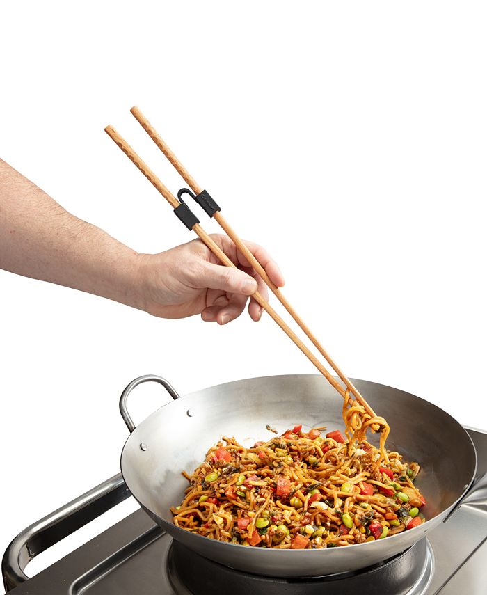 Cuisinart Outdoor 4-Pc Wok Deep Fry Tool Set - Macy's