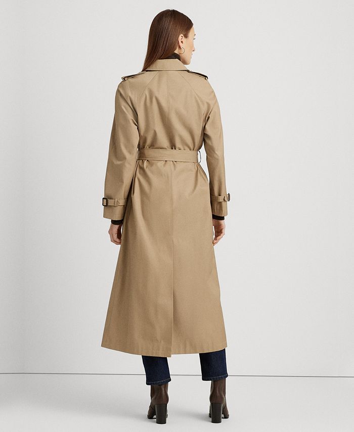 Lauren Ralph Lauren Women's Belted Maxi Trench Coat - Macy's