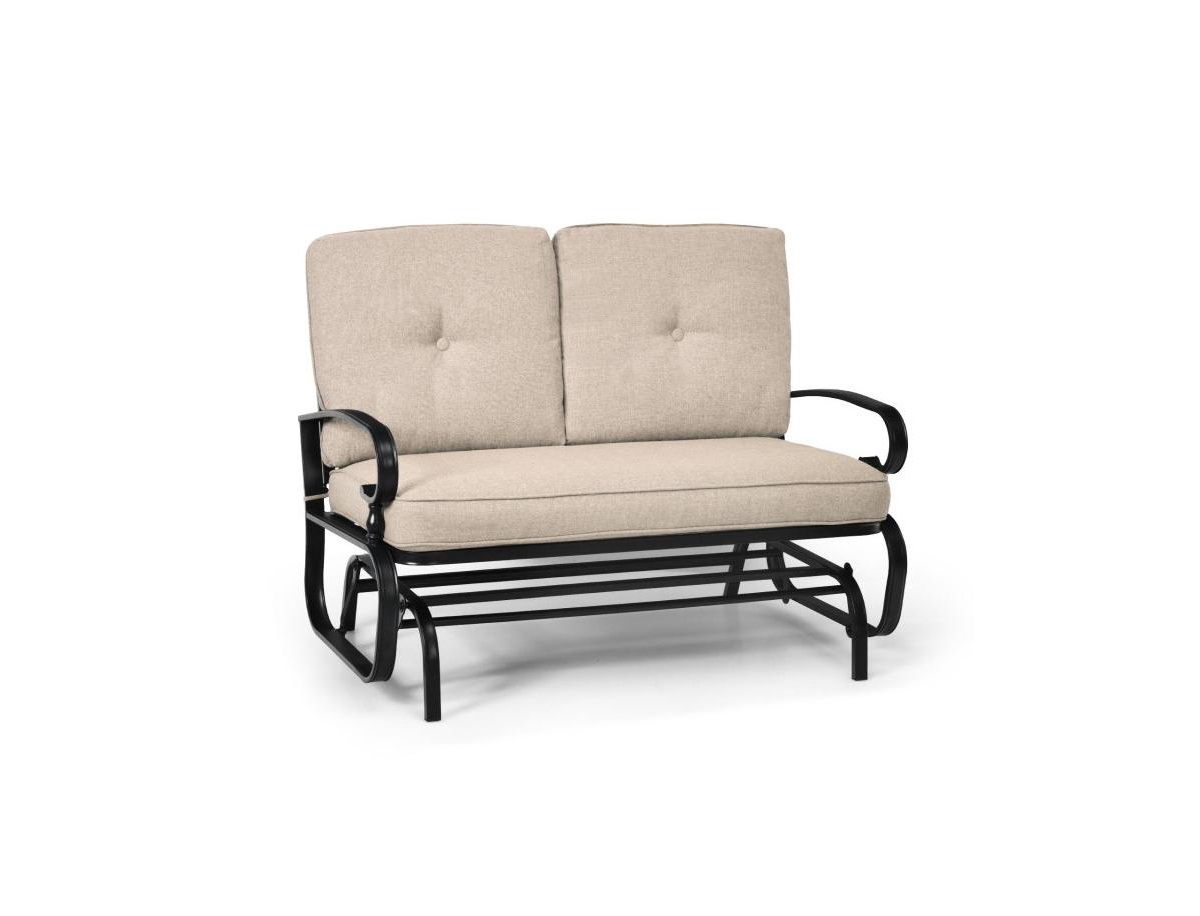 Click here for Slickblue 2 Seats Outdoor Swing Glider Chair with... prices