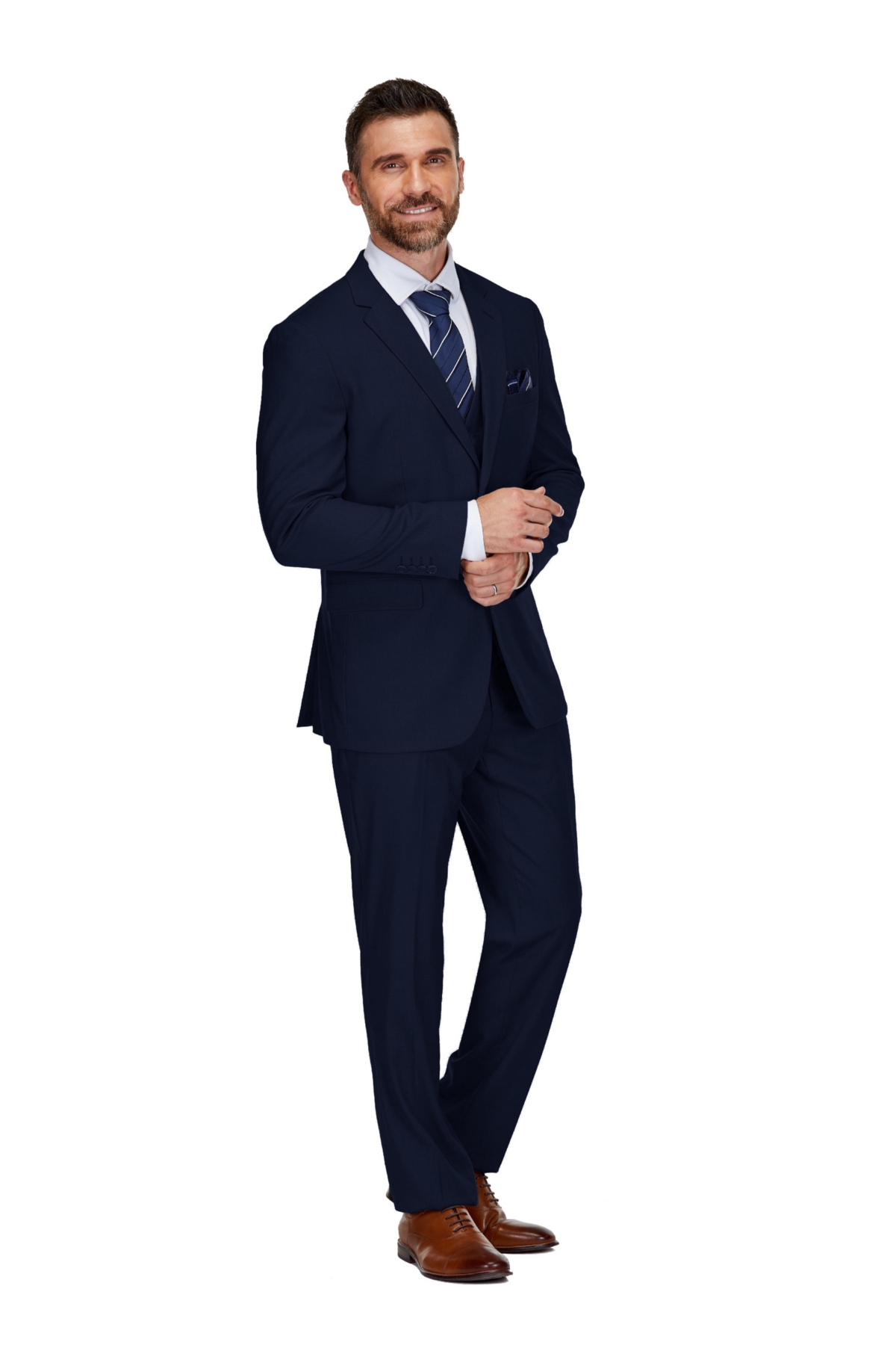 Click here for Braveman Mens 3-Piece Classic Fit Performance Stre... prices