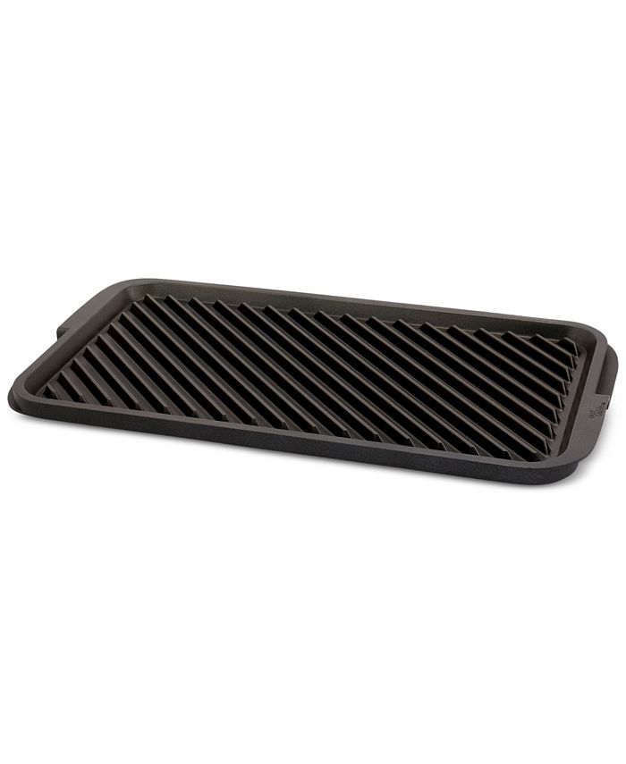 Denmark Tools for Cooks Cast Aluminum Rectangular Reversible Grill ...