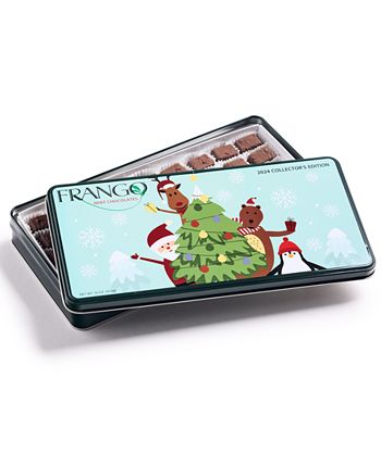 Frango Chocolates 1 LB Holiday Collector's Tin Milk Mint Chocolates ...