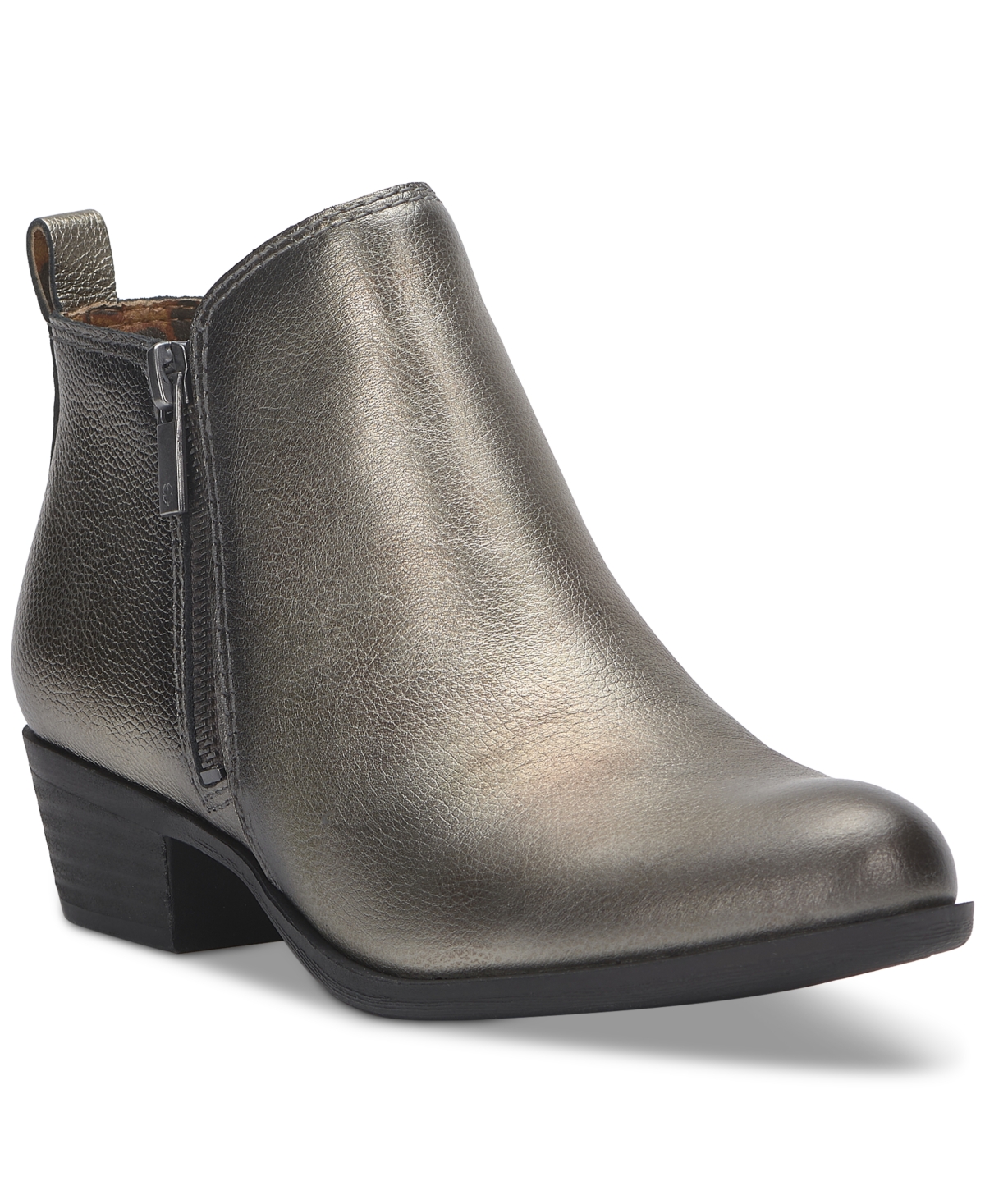 Click here for Lucky Brand Womens Basel Ankle Booties - Pewter Wa... prices