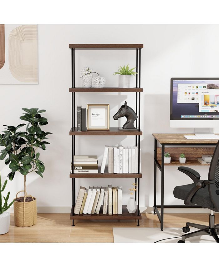 Slickblue Multipurpose Display Rack with Metal Frame-5-Tier - Macy's