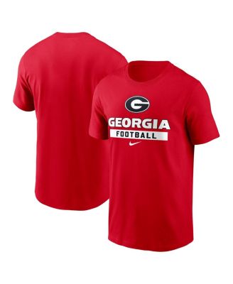 Nike Men's Red Georgia Bulldogs Football T-Shirt - Macy's