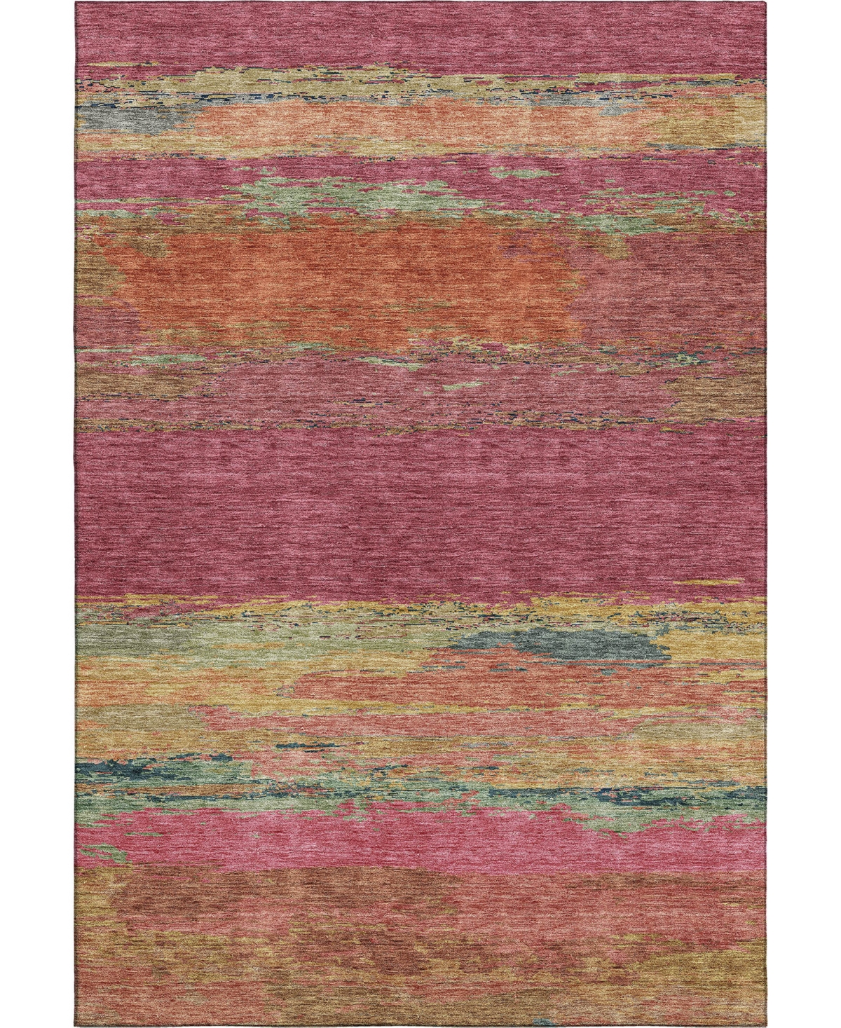 Click here for Dalyn Trevi Washable TV8 3x5 Area Rug - Rose prices