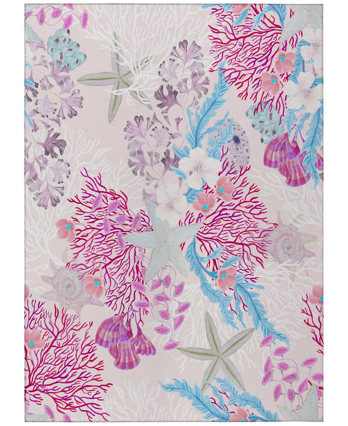 Click here for Dalyn Seabreeze SZ1 26x310 Area Rug - Rose prices