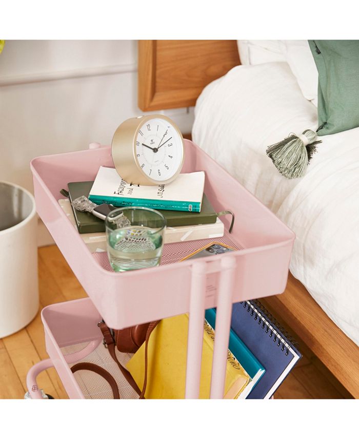ECR4Kids 2-Tier Rolling Utility Cart, Pink - Macy's